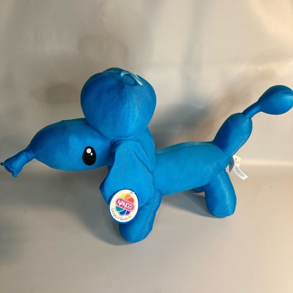 Nanco | Toys | Nanco Balloon Dog Plush Stuffed Animal Neon Blue 8 Toy ...